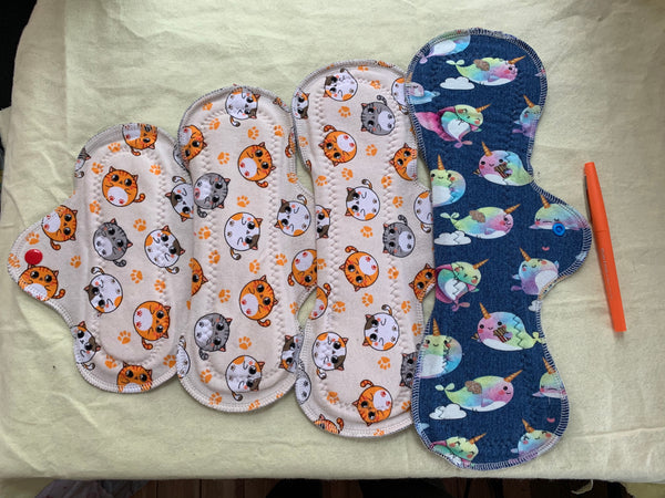 Curvy hippo shape “Spooky winter” – Spoiled Sew Rotten