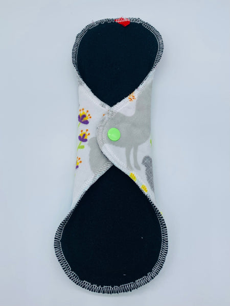 10” moderate flow cloth reusable pads “Como se llama?” – Spoiled Sew Rotten